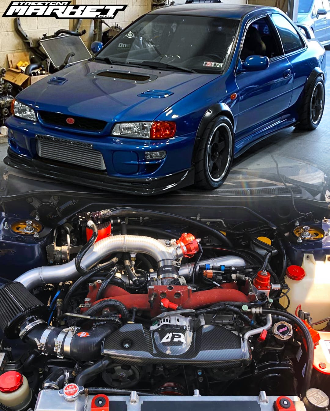 530awhp 2000 Subaru Impreza 2.5RS For Sale
