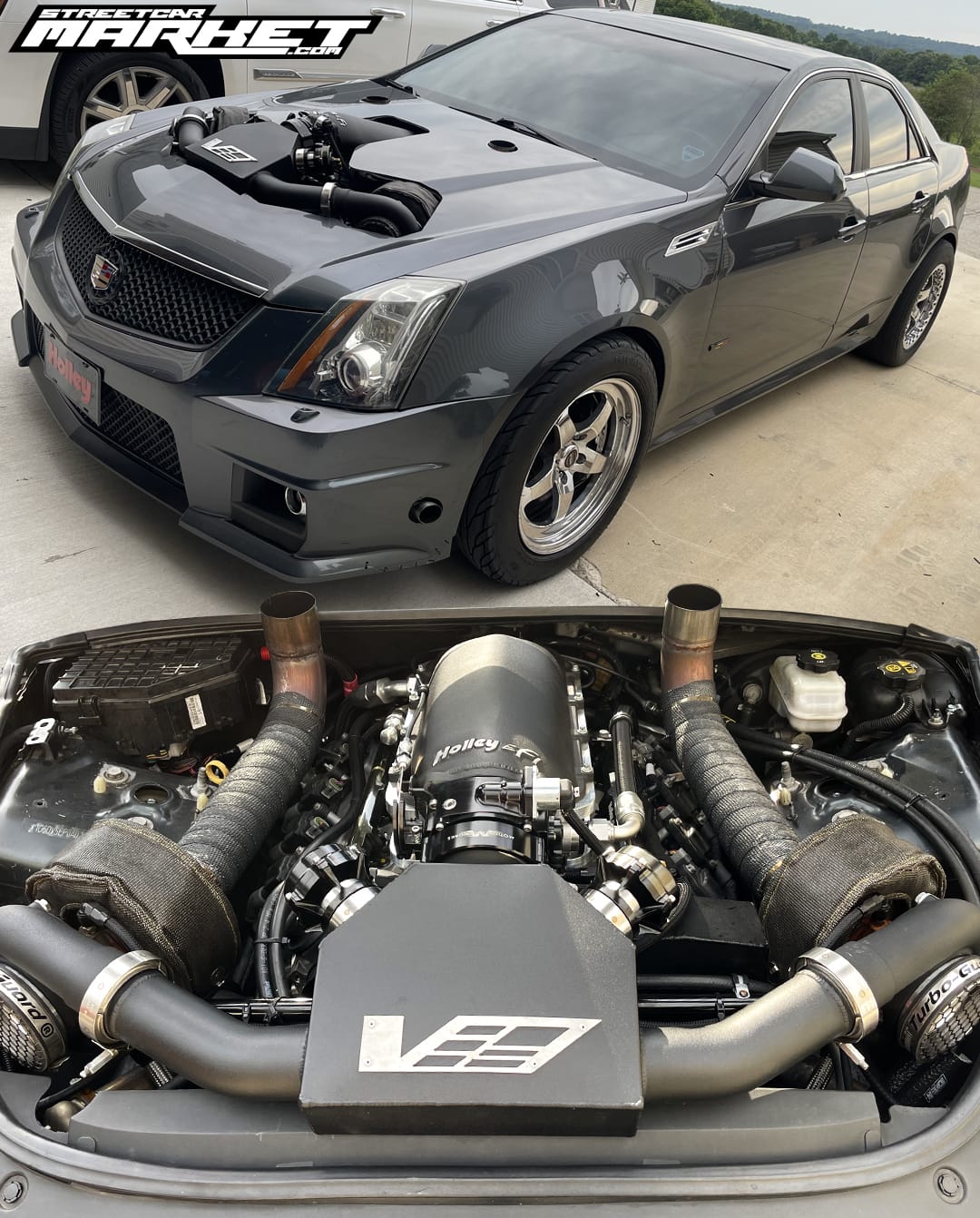 926whp Twin Turbo 2010 Cadillac CTS-V Sedan For Sale