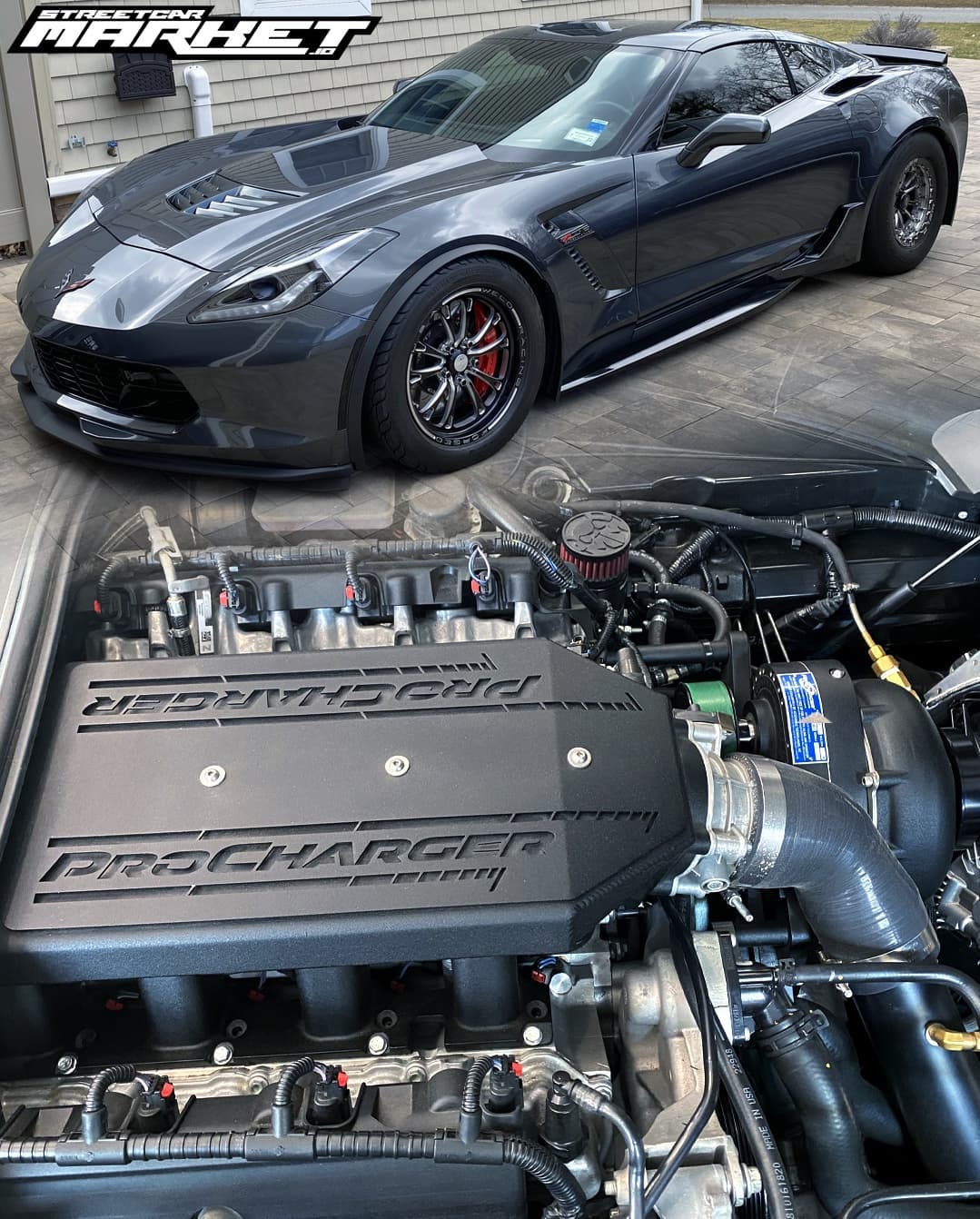 985whp ProCharged 2017 Chevrolet Corvette Z06 For Sale