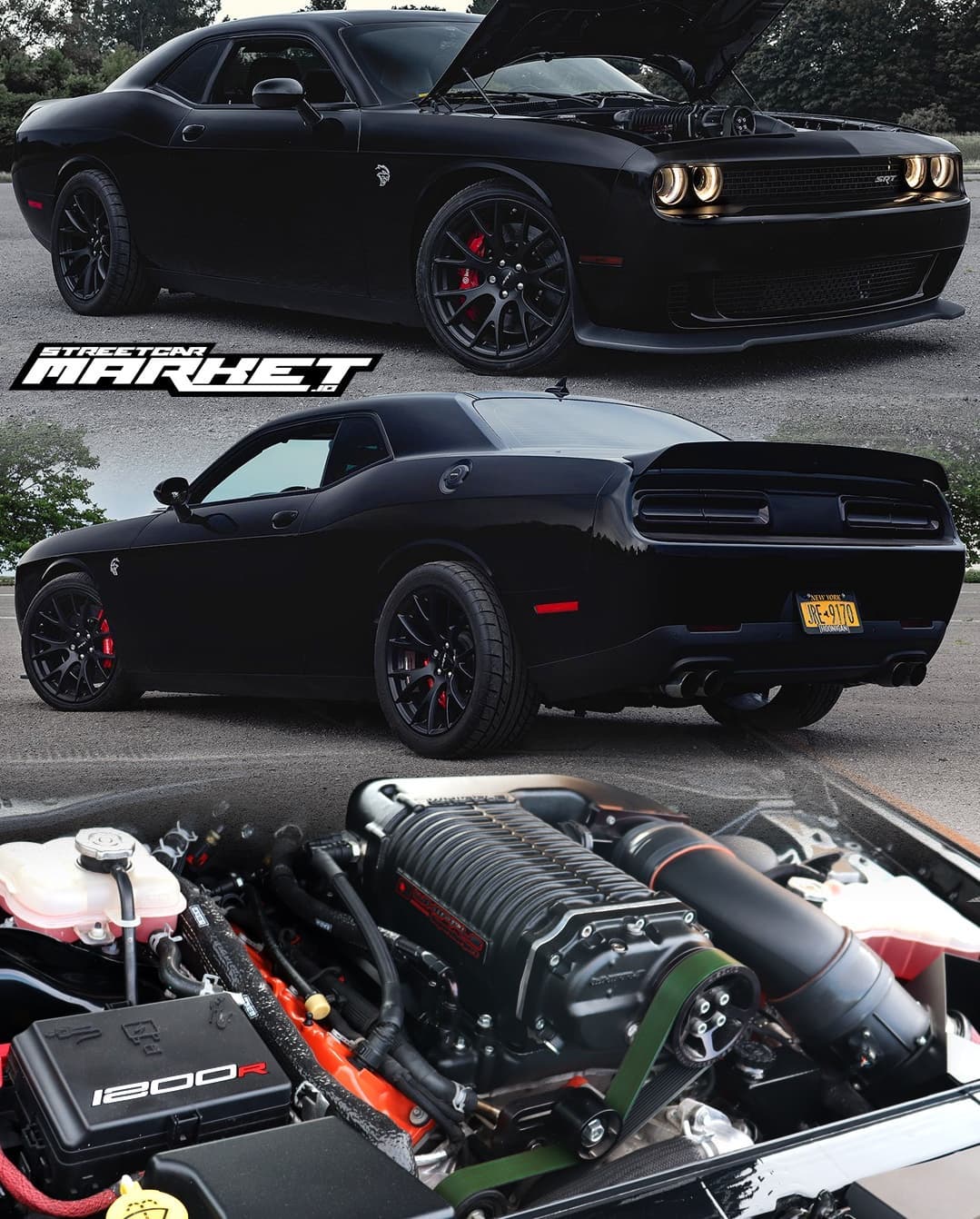 900whp Whippled 2016 Dodge Challenger SRT Hellcat For Sale