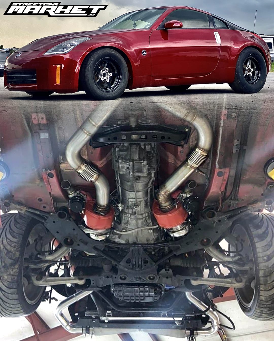 720+whp Twin Turbo 2007 Nissan 350Z For Sale