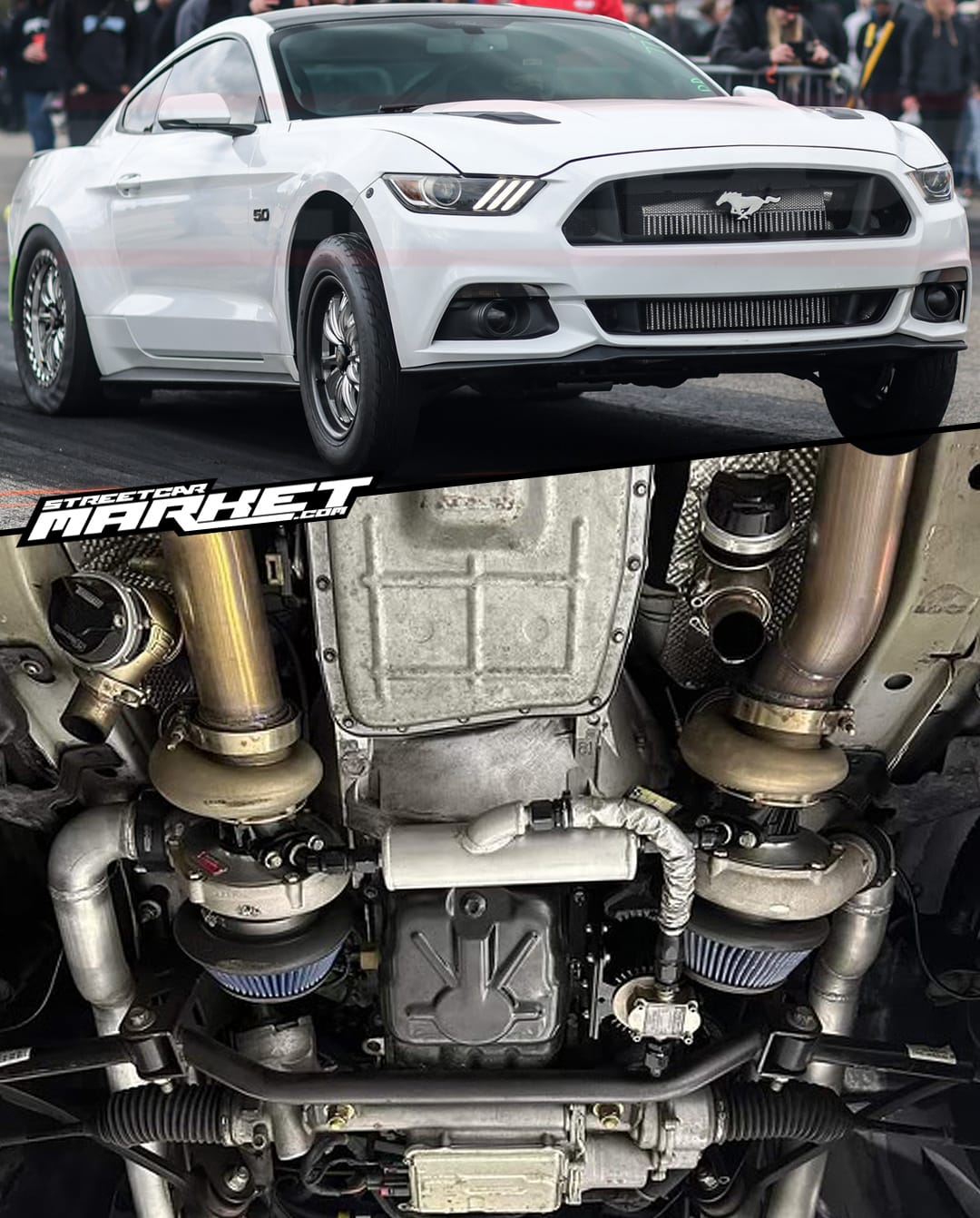 1350+whp Twin Turbo 2016 Ford Mustang GT For Sale