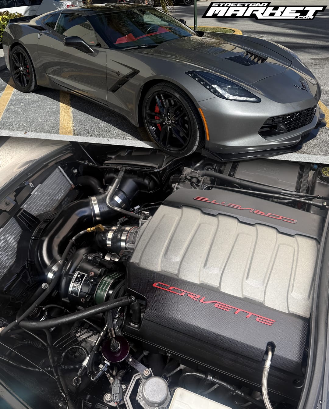 Supercharged 2015 Chevrolet Corvette Stingray Z51 For Sale