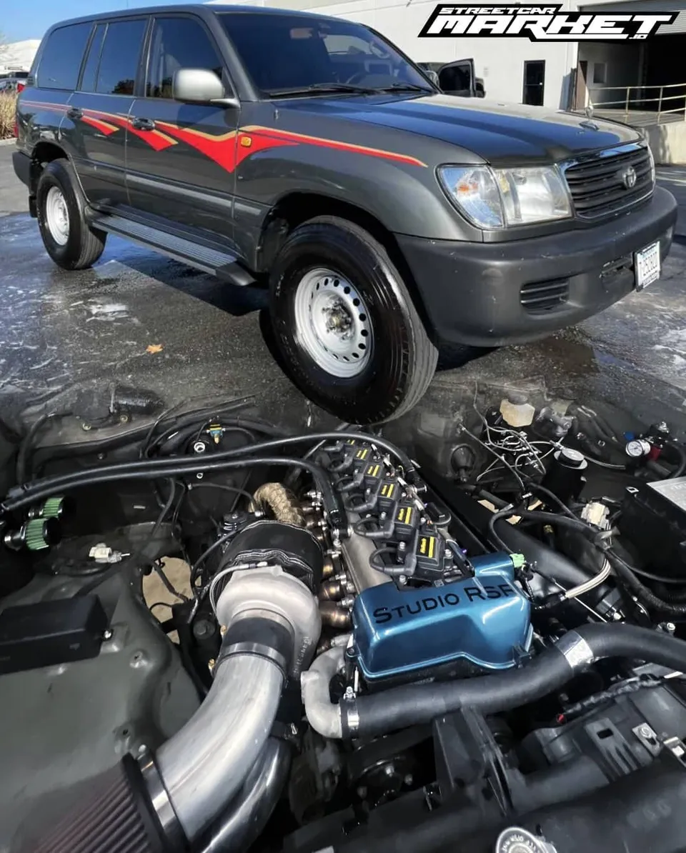 2JZ Swapped 2000 Toyota Land Cruiser For Sale