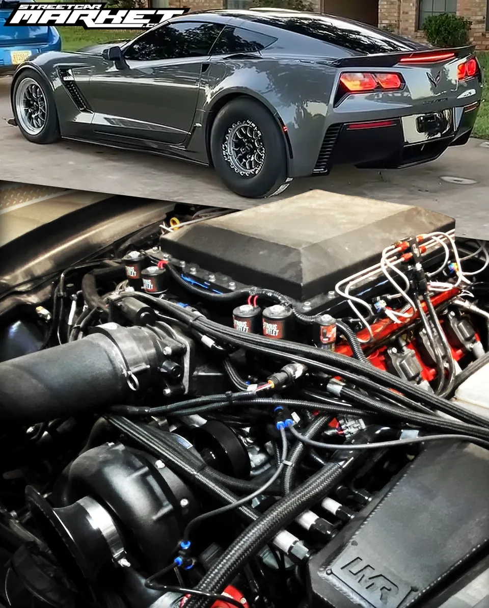 1189whp ProCharged 2015 Chevrolet Corvette Z06 For Sale